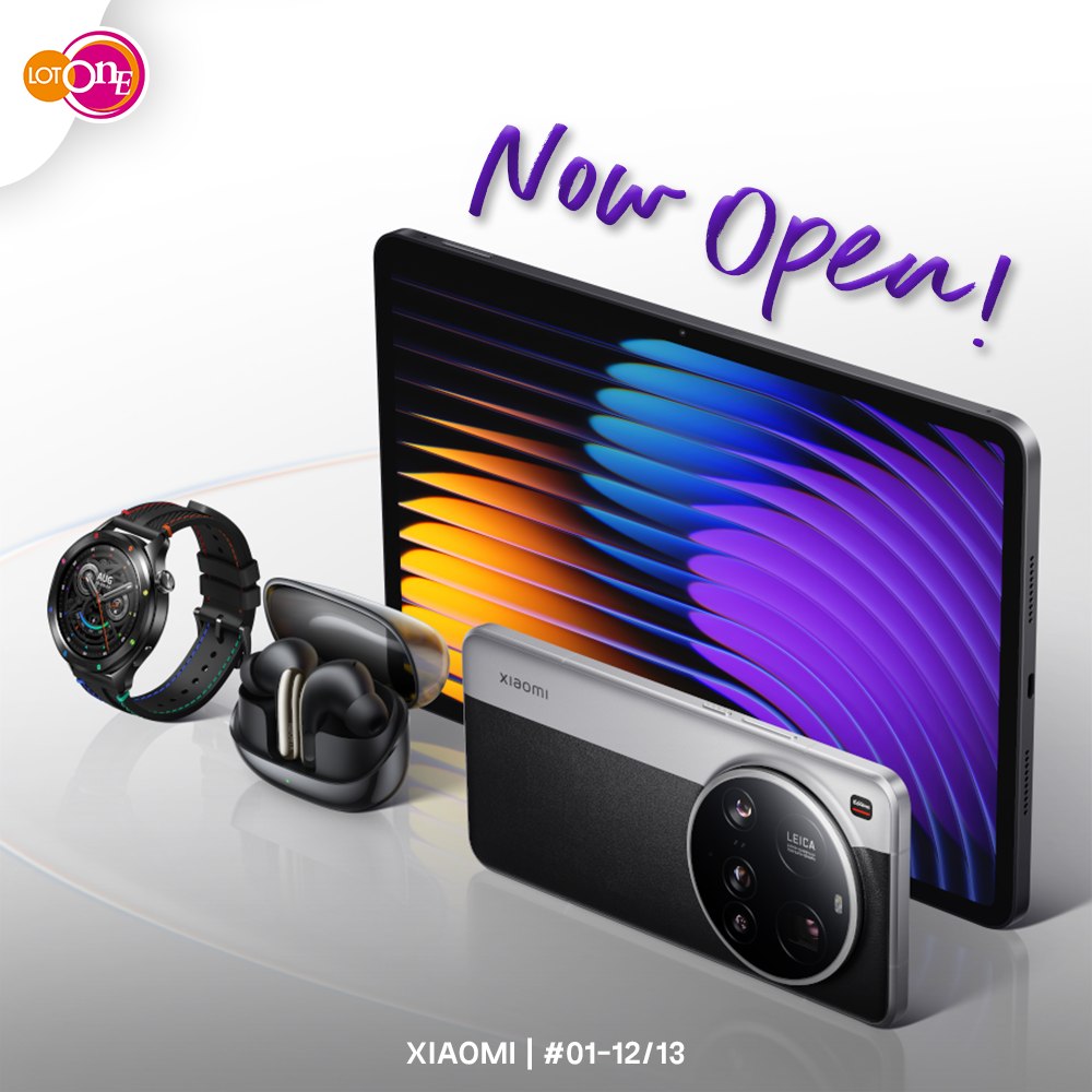 Xiaomi Lot One Grand Opening: Smart Tech & Promo! | Lot One Shoppers ...